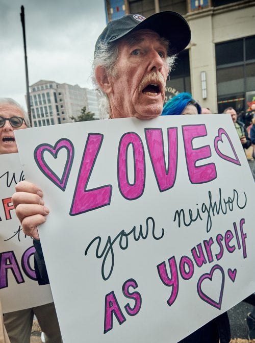 Pennsylvania Faith Groups Build Altar at ICE Office in Protest of ...